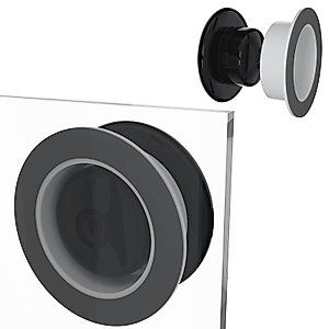 Teccle Window Mount for Yi Smart Home Camera, Through Window Use Yi Home Camera, No Indoor Reflections (2 Pack)