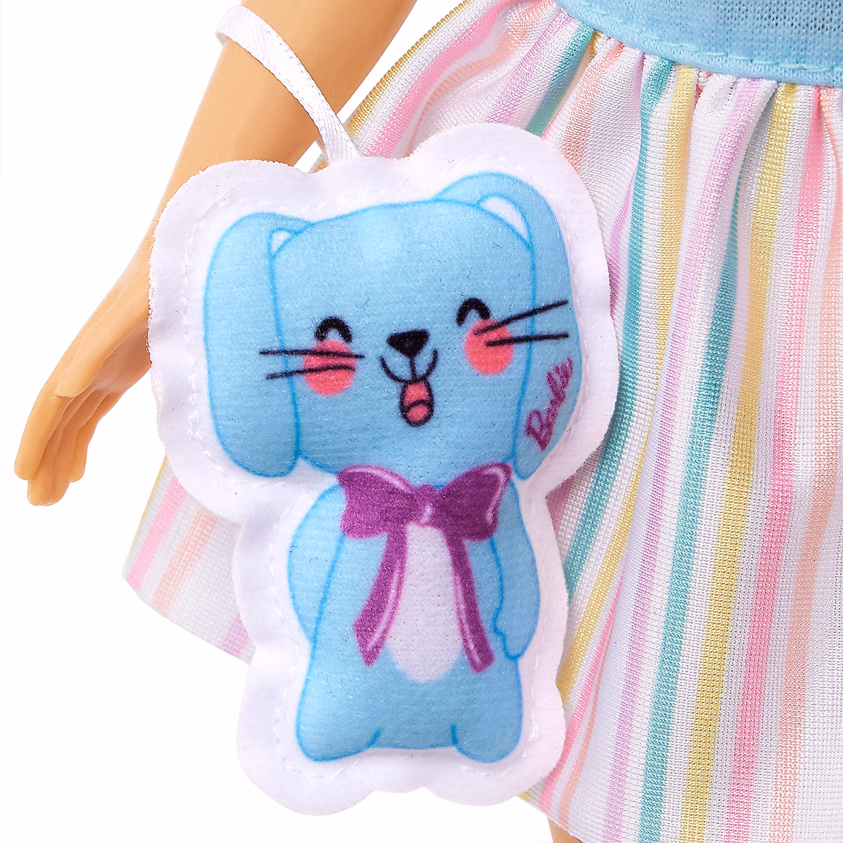 Barbie: My First Preschool Doll, Teresa with 13.5-inch Soft Posable Body & Brown Hair, Plush Bunny & Accessories