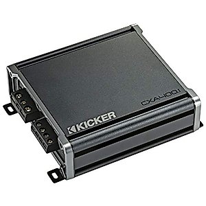 Kicker 46CXA4001 Car Audio Class D Amp Mono 800W Peak Sub Amplifier CXA400.1 (Renewed)
