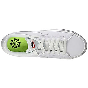 Nike Women's Gymnastics Shoes, White White White Black Volt, 9 US