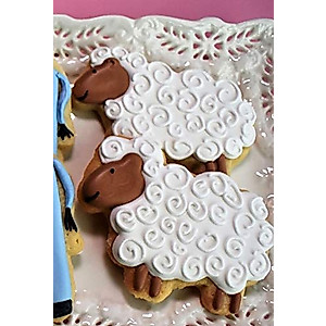 Sheep/Lamb Cookie Cutter, 3.5" Made in USA by Ann Clark