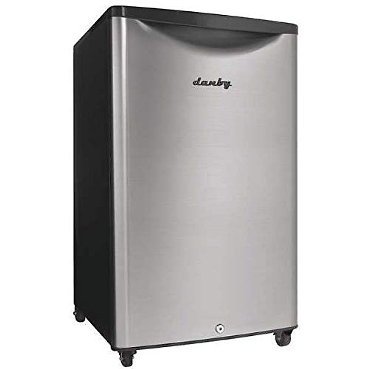 Danby DAR044A6BSLDBO 4.4 cu.ft. Outdoor Rated Compact All Refrigerator, Spotless Steel (Fiv? ???k)