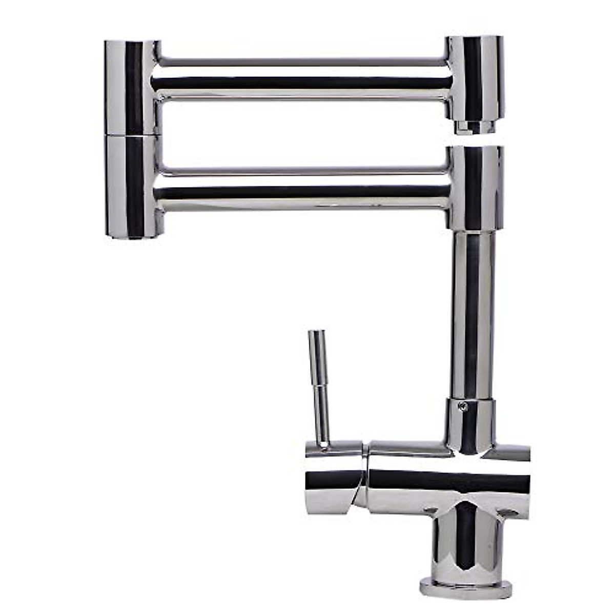 Alfi AB2038-PSS Kitchen Faucet, 12.13"H, Silver/Pewter