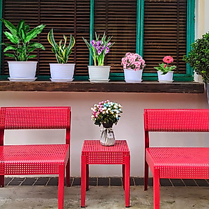 Rose Artificial Flower, RIFNY 3 Bunch 45 Heads White Mini Artificial Roses Bouquet Long 12.6'' with Stem for DIY Home Decorations Bedroom, Living Room,Balcony, Tables Vase and Wedding Party Decoration