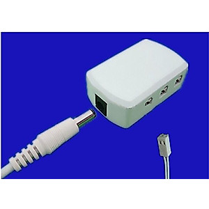 Xking 2510 6 Ports Male Plug LED Cabinet Light Hub Splitter Adapter Junction Box 2.54 Spacing