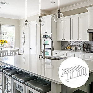 Hemoton 2pcs Toast Stand Toast Holder Bread Baking Rack Wire Toast Rack Air Fryer Rack Air Fryer Double Layer Rack Steaming Rack Air Fryer Toast Rack Baking Supplies Oven Stainless Steel