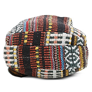 Suman Enterprises Hemp Sling Backpack- Hemp Cross body Bag- Hemp Shoulder Backpack Adjustable Strap for Men & Women (Multi-2)