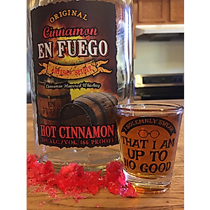 GO FROZEN Inspired by Harry Potter Shot Glass-I Solemnly Swear-Mischief Managed