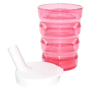 Rehabilitation Advantage Long Spout Feeding Cup Red