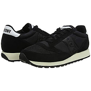 Saucony Originals womens Jazz Original Vintage Sneaker, Black/Black, 7 US
