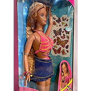 Butterfly Art BARBIE Doll w Cool Decorations (1998)