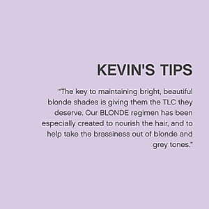 KEVIN.MURPHY BLONDE.ANGEL - Blonde Colour Conditioner - For Bleached, Highlighted & Grey Hair - Moisturising Blonde Conditioner - Colour Safe Conditioner - 250 mL / 8.4 oz