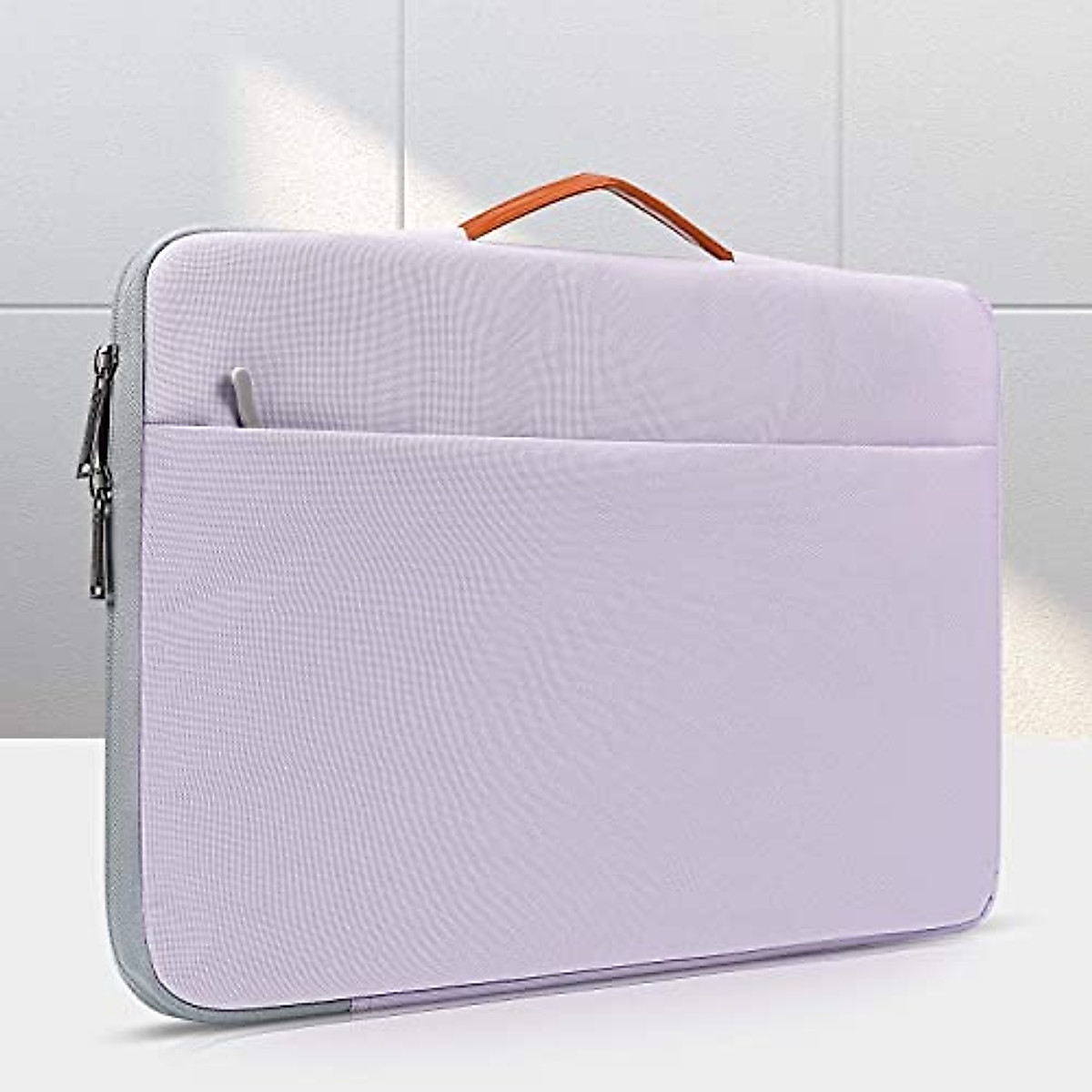 15.6 16 inch Laptop Case Sleeve for HP Envy X360 15.6, HP Pavilion 15, Dell Inspiron 15 16, ASUS VivoBook Pro 16, Lenovo Legion Pro 16/IdeaPad 3 5 15.6, MSI Summit 16 Waterpoof Computer Bag -Purple