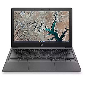HP Chromebook 11a 11a-na0035nr, 11.6" HD (1366 x 768) Laptop for Students, MediaTek MT8183, MediaTek Integrated Graphics, 4GB LPDDR4 RAM, 32 GB eMMC Storage, Chrome OS, Ash Gray (Renewed)