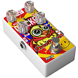 AZOR Overdrive Guitar Effect Pedal Chicken Overdrive Wide Range Pedal for Electric Guitar True Bypass AP505