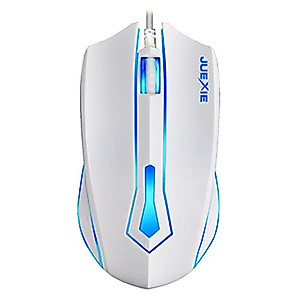 Lazy Pad,uvvy Wired Computer Mice Ergonomic Design 1000dpi for Office and Home Corded Computer Mouse Gaming Mechanical Mouse