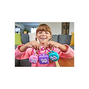 Polly Pocket Tiny Pocket Places Polly Playground Compact with Removable Swing, Photo Customization, Reveals, Micro Polly Doll and Sticker Sheet