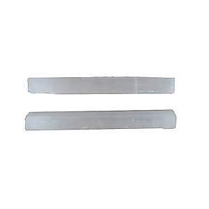 2 Pack Selenite Sticks 6 To 8.5 Inches Long, 1 To 2 Inches Wide, White Healing Stone, Strong Protection Powers