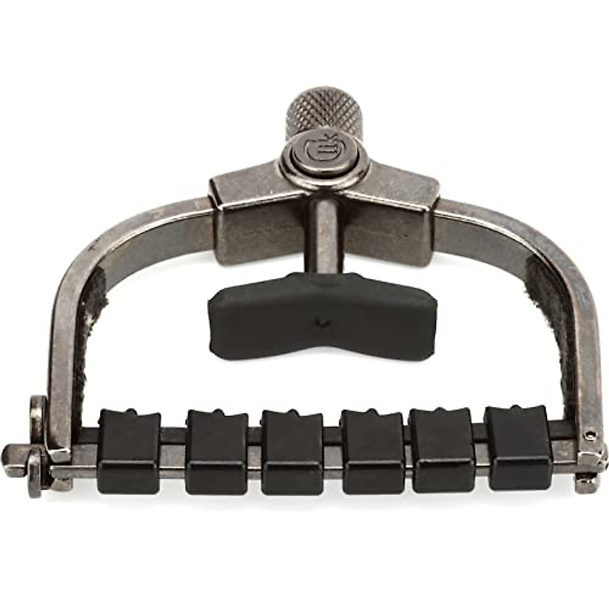 Made in the USA Paige Clik PC-12-ETI Guitar Capo for 12-String Guitars (Black Nickel), Made for 12 String Guitars with an Easy 1-Handed Adjustment with a Quick-Release Button
