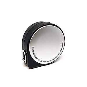 Perfect Pi Diameter Circumference Auto-Brake Tape Measure and Layout Pocket Rule DAL120-1/2-Inch by 12ft / 3.5m