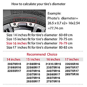 Delerain Spare Tire Cover with Backup Camera Hole Dog Paw Print Wheel Covers Waterproof Dust-Proof UV Sun Universal Fit for RV Trailer RV SUV Truck and Many Vehicle (17 Inch for Diameter 31"-33")