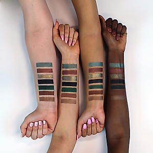 Profusion Cosmetics 21 Shade Eyeshadow Palette Collection & Brush, Chocolates