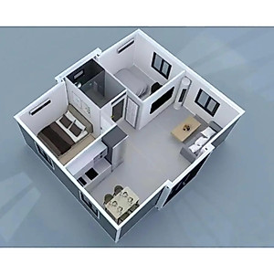 Tiny Home to Live in- Expandable House, for Small Family, Mobile House Cabin, Guest House, and Container House