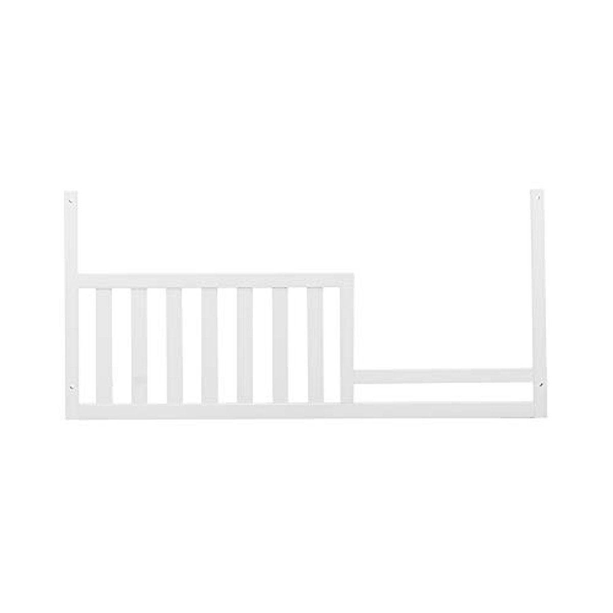 CC KITS Toddler Bed Safety Guard Rail for Baby Cache Cribs (White)