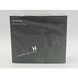 H for Men by Cy Zone - Cyzone Eau de Toilette Cologne - 3.8 Fl Oz / 100ml