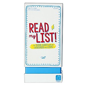 Educational Insights Read My List! Game, Think-Quick Game of Categories and Lists, Ages 8 and Up