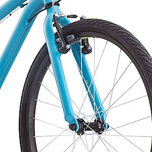 Raleigh Bikes Cadent 24 Kids Flat Bar Road Bike for Boys Youth 8-12 Years Old, Blue