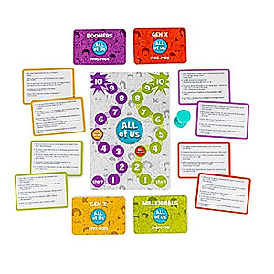 WHAT DO YOU MEME? All of Us - The Family Trivia Game for All Generations - Gen Z, Gen Y, Gen X & Baby Boomers