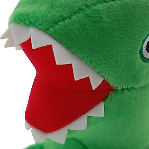 Happy Trees George Dinosaur Plush Stuffed Cartoon Dinosaur Doll Toys, 6.7"