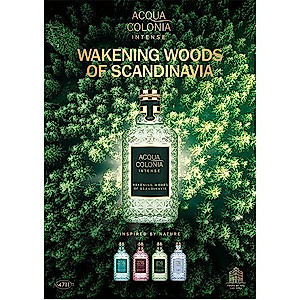 4711 Acqua Colonia Intense Wakening Woods Of Scandinavia by Muelhens for Unisex - 5.7 oz EDC Spray