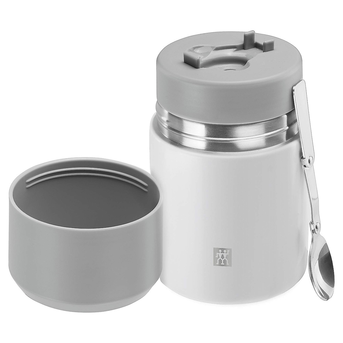 ZWILLING Thermo Insulated Food jar, 23.6 oz, Silver-White