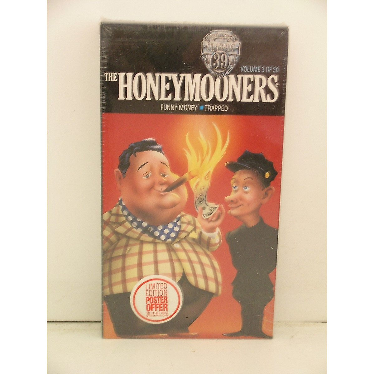 The Honeymooners VHS Video Tape Volume 3 of 20