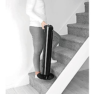 Optimus F-8449BK-F Indoor Plug-in Fan, Household, Black