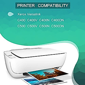 GREENBOX Remanufactured Xerox VersaLink C400 C405 Magenta Toner Cartridges Replacement for 106R03515 for Versalink C400N C400DN C405N C405DN Printer (1 Pack)