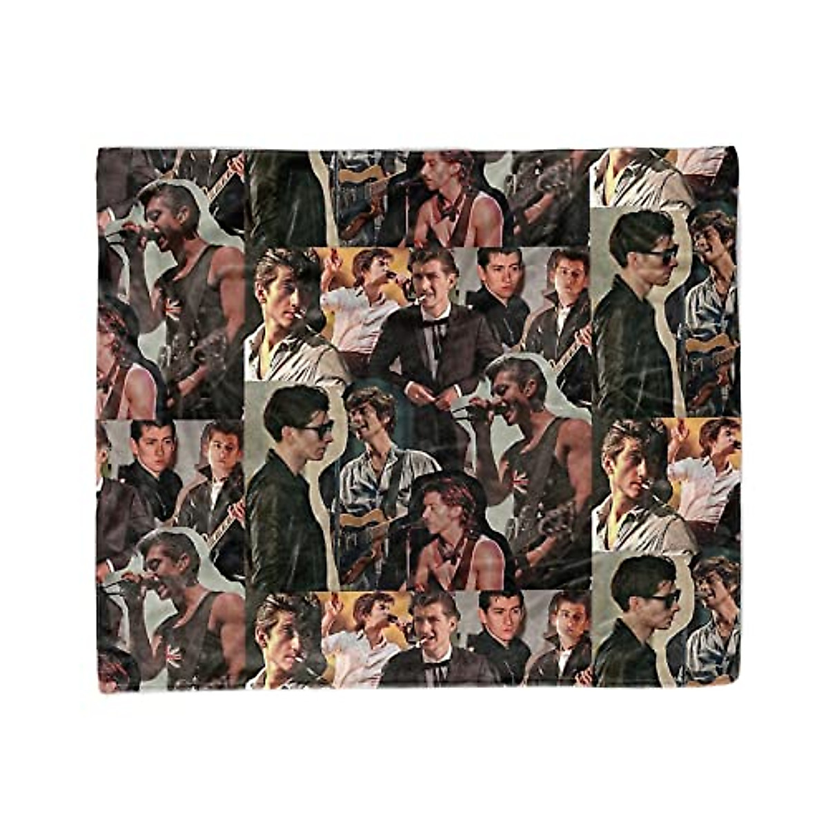 Zhangzhihua Alex Turner Throw Blanket for Women Men Girls Boys Couch Sofa Bed Decor 60" x 50" (150cm x 130cm)