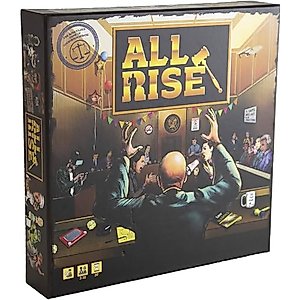 All Rise Board Game - The Ridiculous Game of Off-The-Cuff Storytelling and Courtroom Debate!