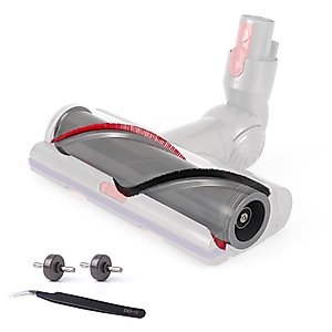 WYWY.Wide Roller Brush Bar Compatible with Dyson V10 V11 V15 Vacuum Motor Head Replacement Parts, for 100W High Torque Cleaner Head 97010005 969331-01