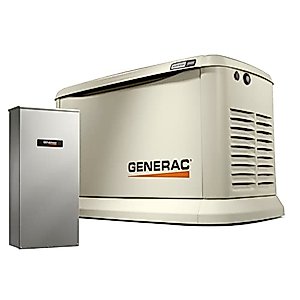 Generac 7291 26kW Air Cooled Guardian Series Home Standby Generator with 200-Amp Transfer Switch - Comprehensive Protection - Smart Controls - Versatile Power - Wi-Fi Connectivity - Real-Time Updates