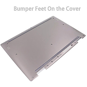 4 x Non-Slip Bumper Feet Strips Kit(Plastic Scribe,Tweezers,2 Surface Wipes) for Dell Inspiron 5368 5378 5379 |7368 7375 7378 |7000 7460 7472 7560 7572 |Inspiron 15 7569 7579|DIY Feet for HP Laptops