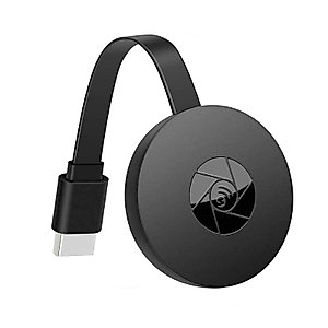 Wireless HDMI Display Dongle Adapter 4K 1080PMobile Screen MirroringReceiver,Dongle for iPhone Mac iOS Android to TV,Wireless hdmi Transmitter and Receiver-Black