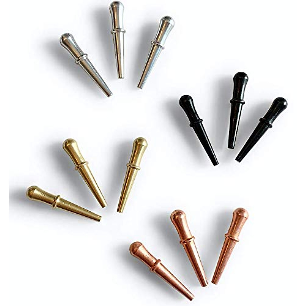 Premium Metal Cribbage Pegs (12 Pack) | Made in The USA