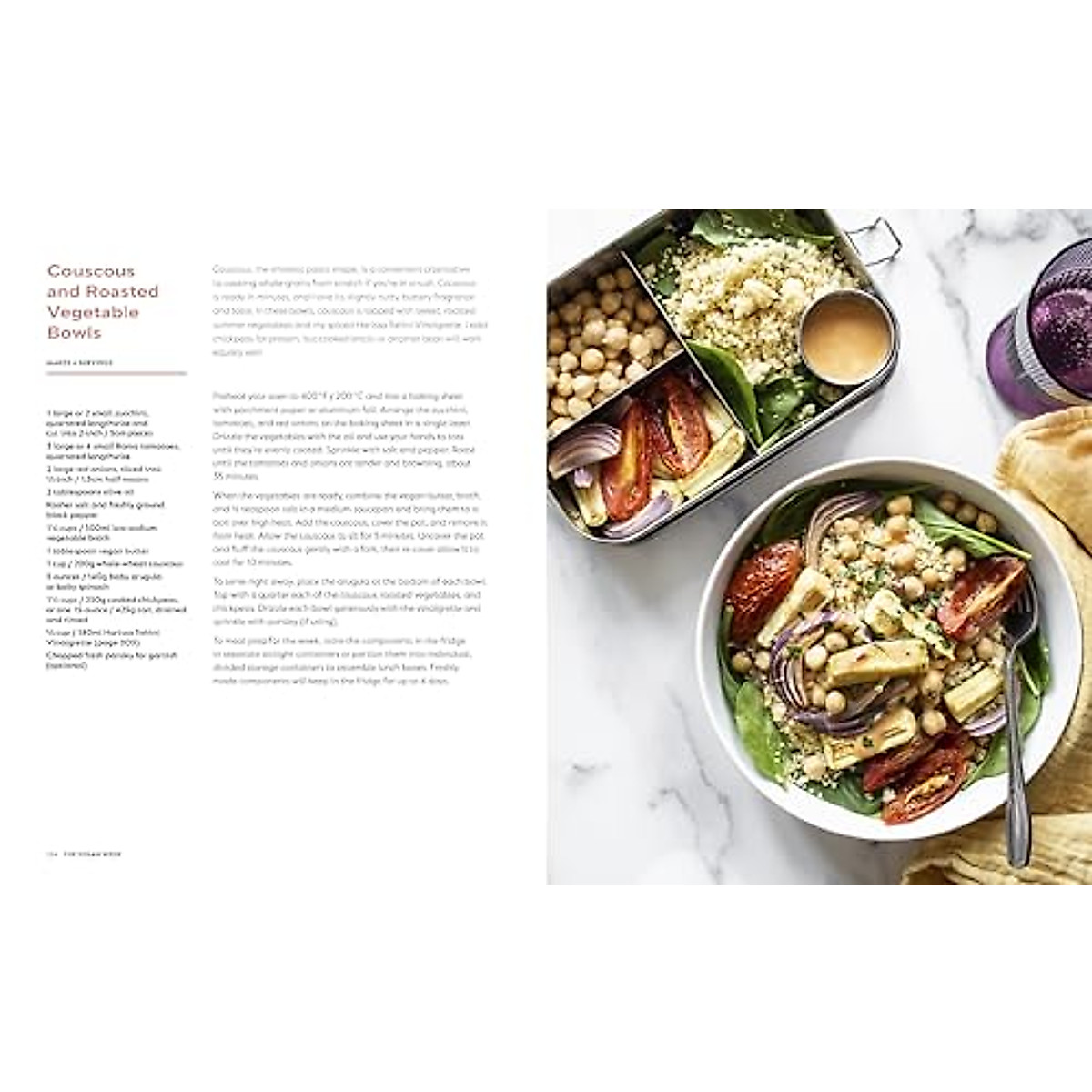 The Vegan Week: Meal Prep Recipes to Feed Your Future Self [A Cookbook]