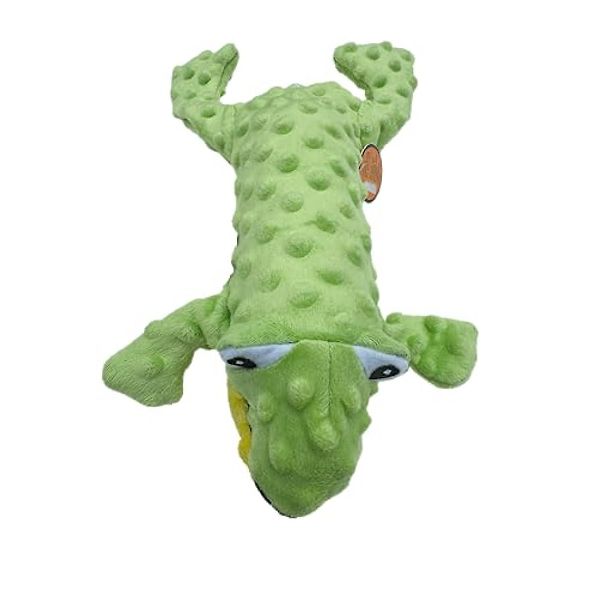 Ethical Pets 54093 Skinneeez Extreme Stuffing Free Dog Toy, 14", Frog, Green