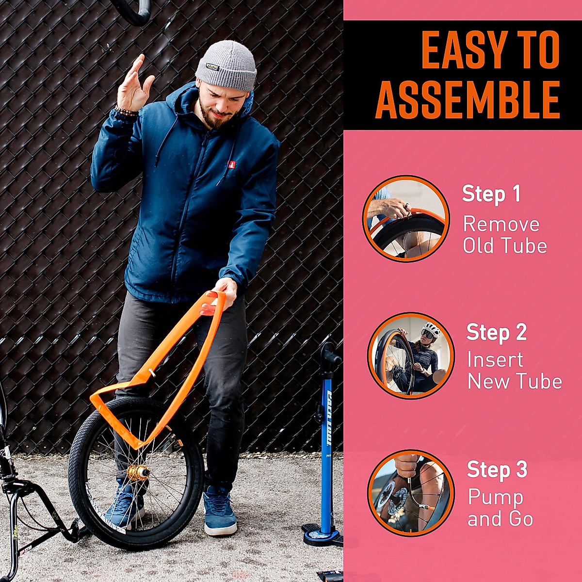 Tubolito Tubo-BMX TPU Inner Tube 20", 22”, and 24” Wheel Sizes | Fits Tire Widths 1.5" - 2.5" and 1 1/8" - 1 3/8" | Schrader & Presta Valve Options | Compatible with Rim & Disc Brakes