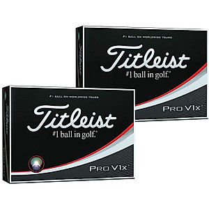 Titleist Pro V1x Prior Generation 2 Dozen Golf Balls 2018 White 2 Dozen