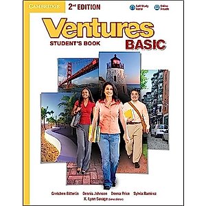 Ventures Second Basic Student's Book with Audio CD